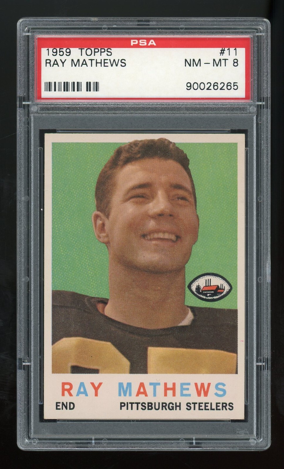 1959 Topps #11 Ray Mathews PSA 8 NM-MT *A23G*#90026265 | eBay