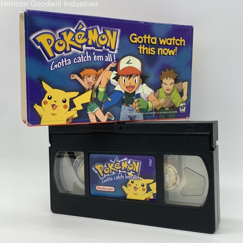 1998 Pokémon Gotta Catch Em All! TOYS R US Nintendo Promotional VHS ...