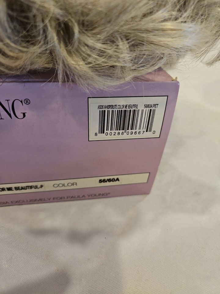 Paula Young Gray Wig A5036 Color Me Beautiful 56/60A Japan | eBay
