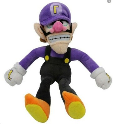 Super Mario Bros Waluigi Plush Doll Figure Soft Stuffed Animal Toys 11 ...