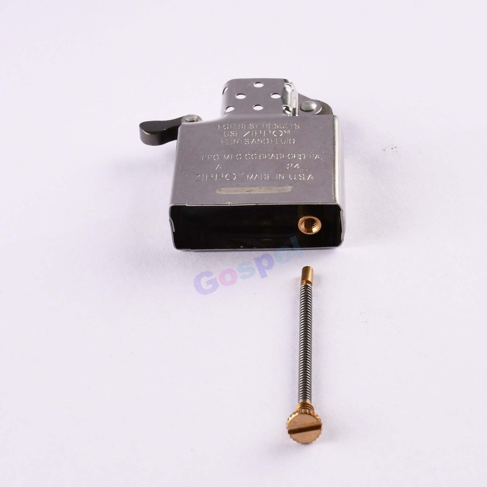 1 Set Lighter Repair Part flint screw spring + base flint wheel with ...