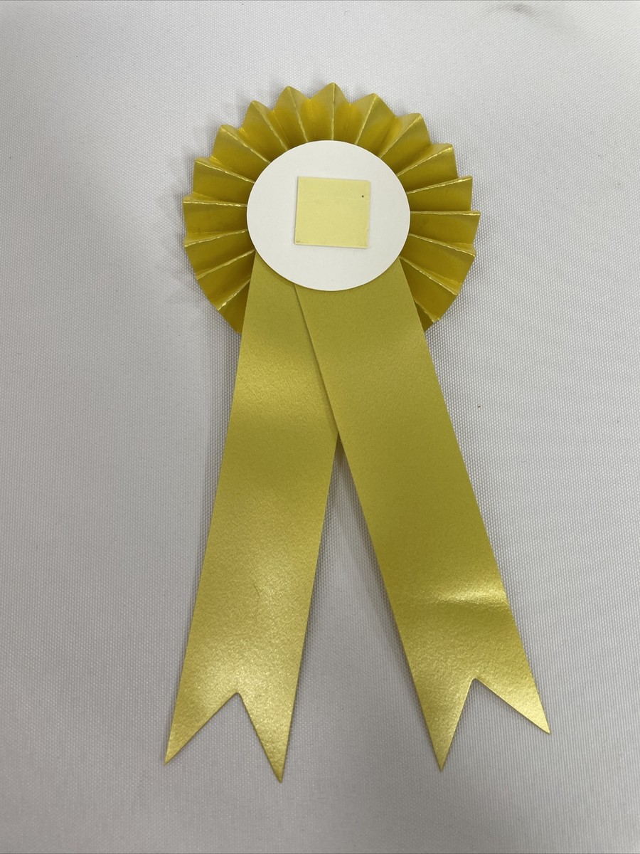 Gold Award Ribbons