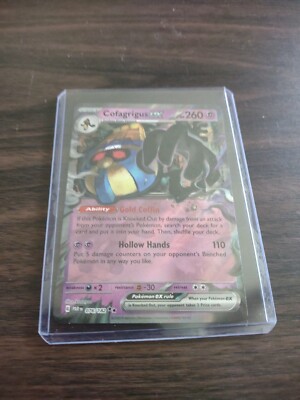 Pokémon TCG Cofagrigus ex Paradox Rift 076/182 Holo Double Rare | eBay
