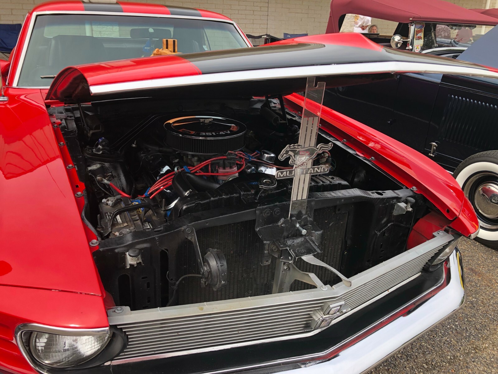 Custom Mustang Car Show Hood Prop - Laser Cut Acrylic Boss Cobra GT 69 ...