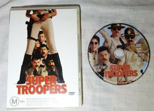 Super Troopers (2001). DVD Region 4 PAL. Great Condition. Free Postage ...