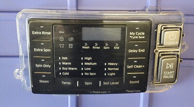 Samsung Washer Panel Inlay PART # DC64-03114A | eBay