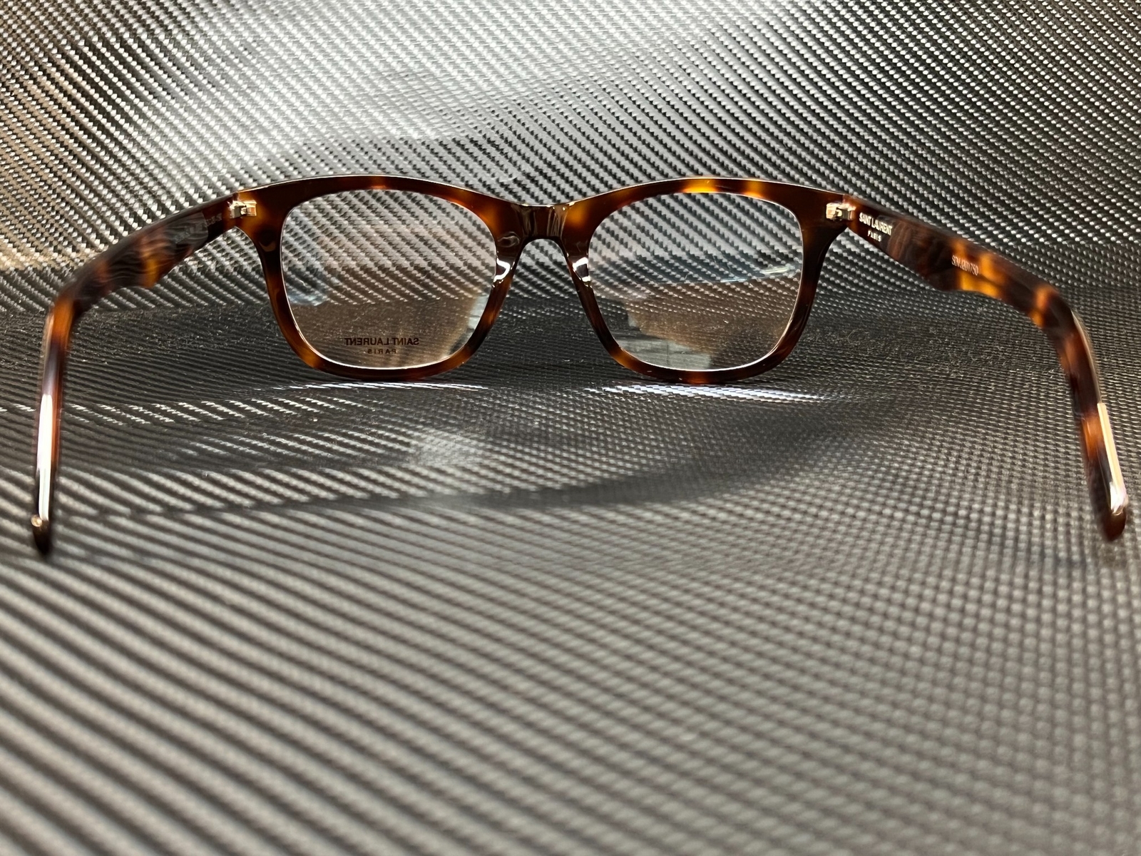 SAINT LAURENT SL 286 SLIM 003 Havana Unisex Authentic Eyeglasses Frame ...