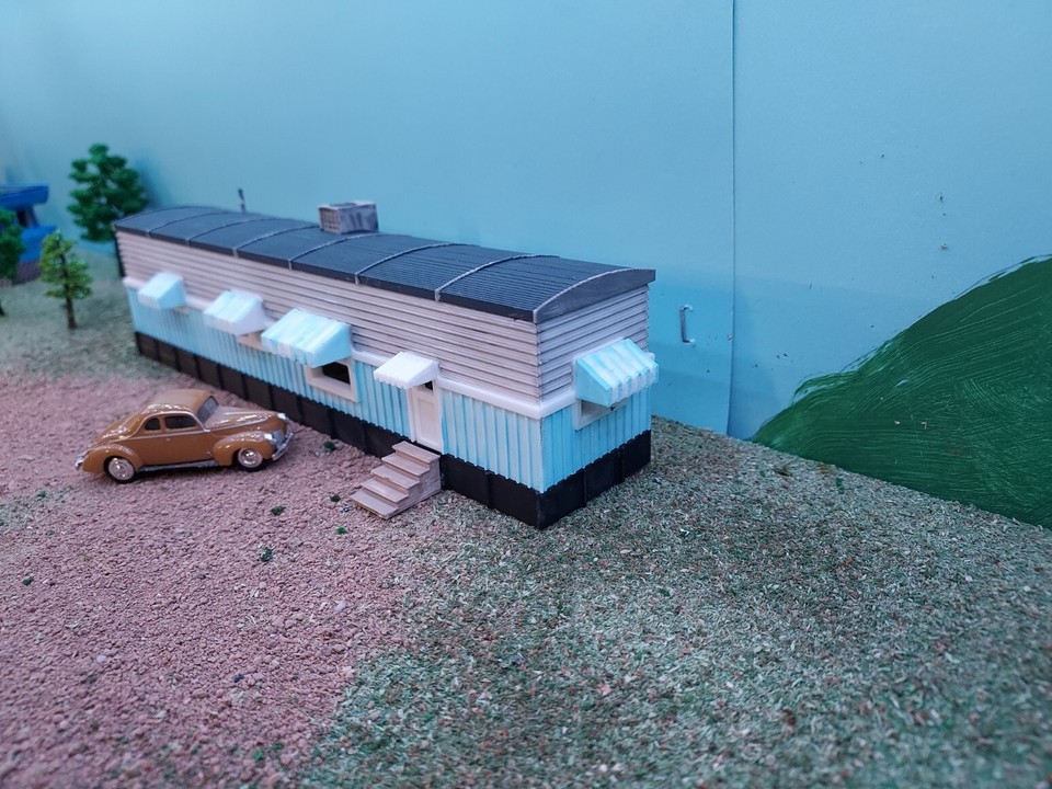 HO Scale 3d Printed "Single Wide Mobile Home" | eBay