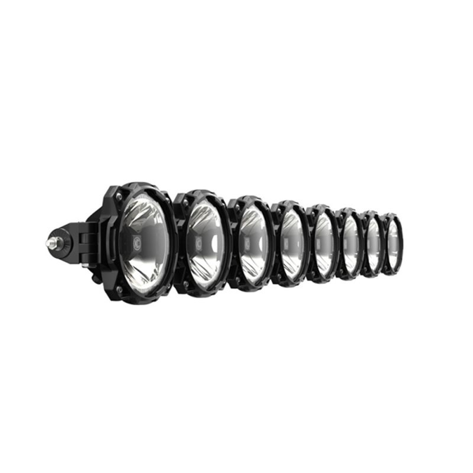 KC Hilites 50" Pro6 Gravity LED 8-Light Bar System 160w Combo Beam For ...
