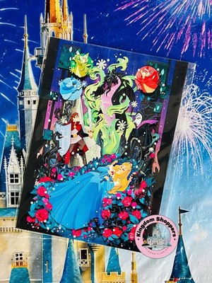2026 Disney Parks Ryan Riller Awaken Sleeping Beauty Maleficent 5x7 ...