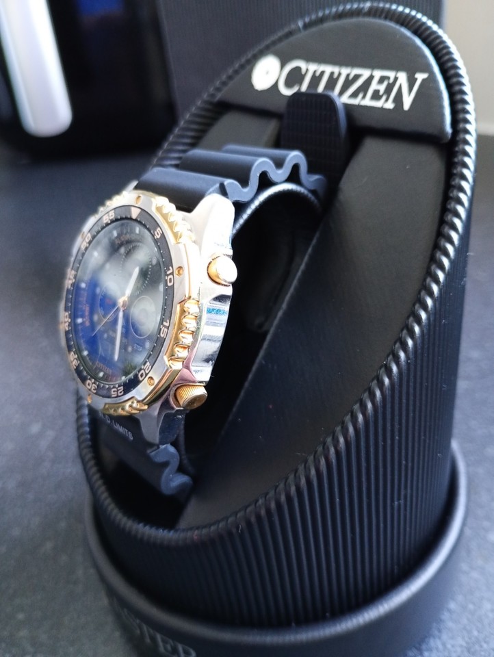 Citizen Vintage Promaster C110 Ana-Digi Combination Watch | eBay UK