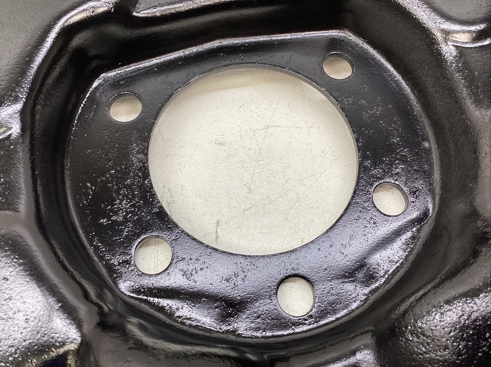 1957 FORD THUNDERBIRD 9" REAR DIFFERENTIAL 11" DRUM BRAKE BACKING PLATE ...