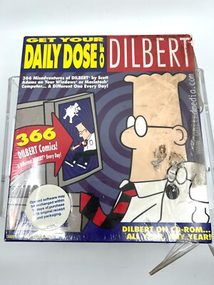 Dilbert Break a Day Software CD-ROM Get Your Daily Dose of Dilbert 366 ...