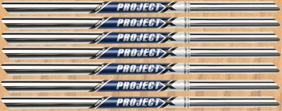 Project X Rifle .355" Steel Golf Club Iron Shafts - Singles or Bundle ...