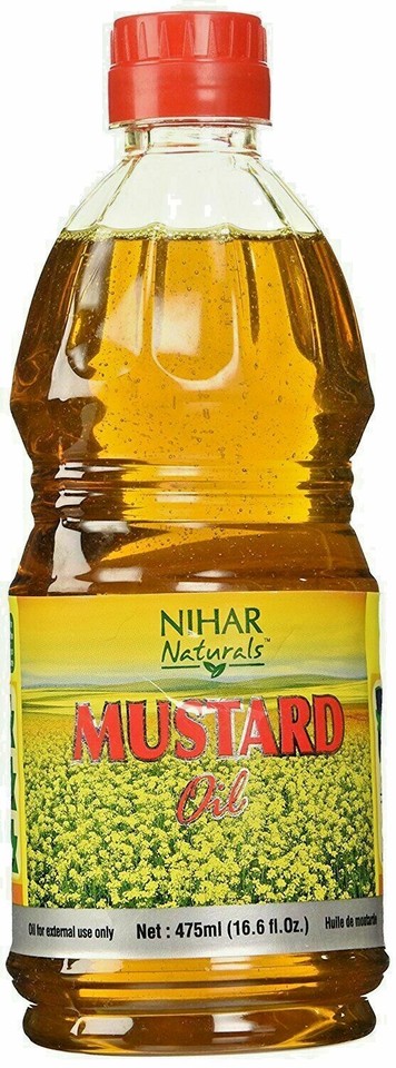 Nihar Naturals Mustard Seed Oil -950 ml(33 floz) Bottle US Seller | eBay