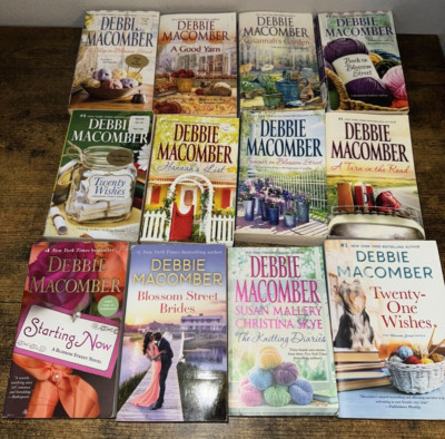 Debbie Macomber BLOSSOM STREET Complete Series of 12 paperback books #1 ...