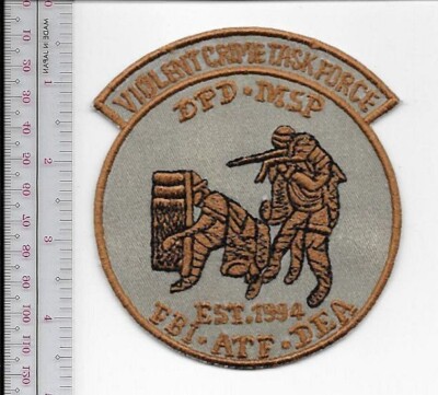 1 ATF Michigan Detroit Field Office Violent Crime Task Force FBI DEA ...