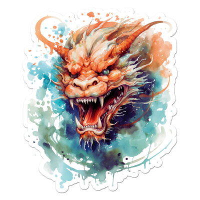 Dragon Head Vinyl Decal Sticker - ebn11109 | eBay