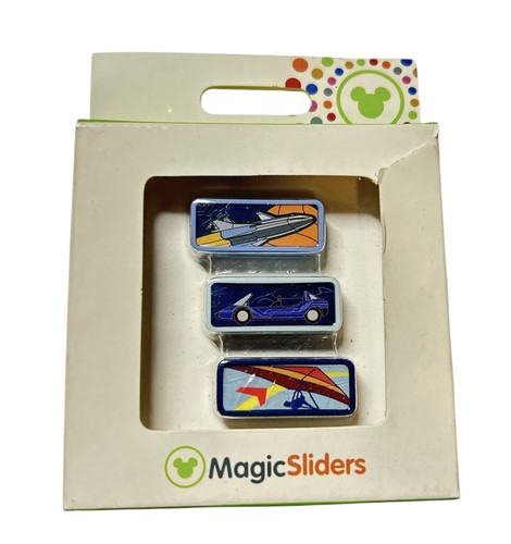 Disney Parks Magic Band Sliders Epcot Test Track Mission Space Soarin ...