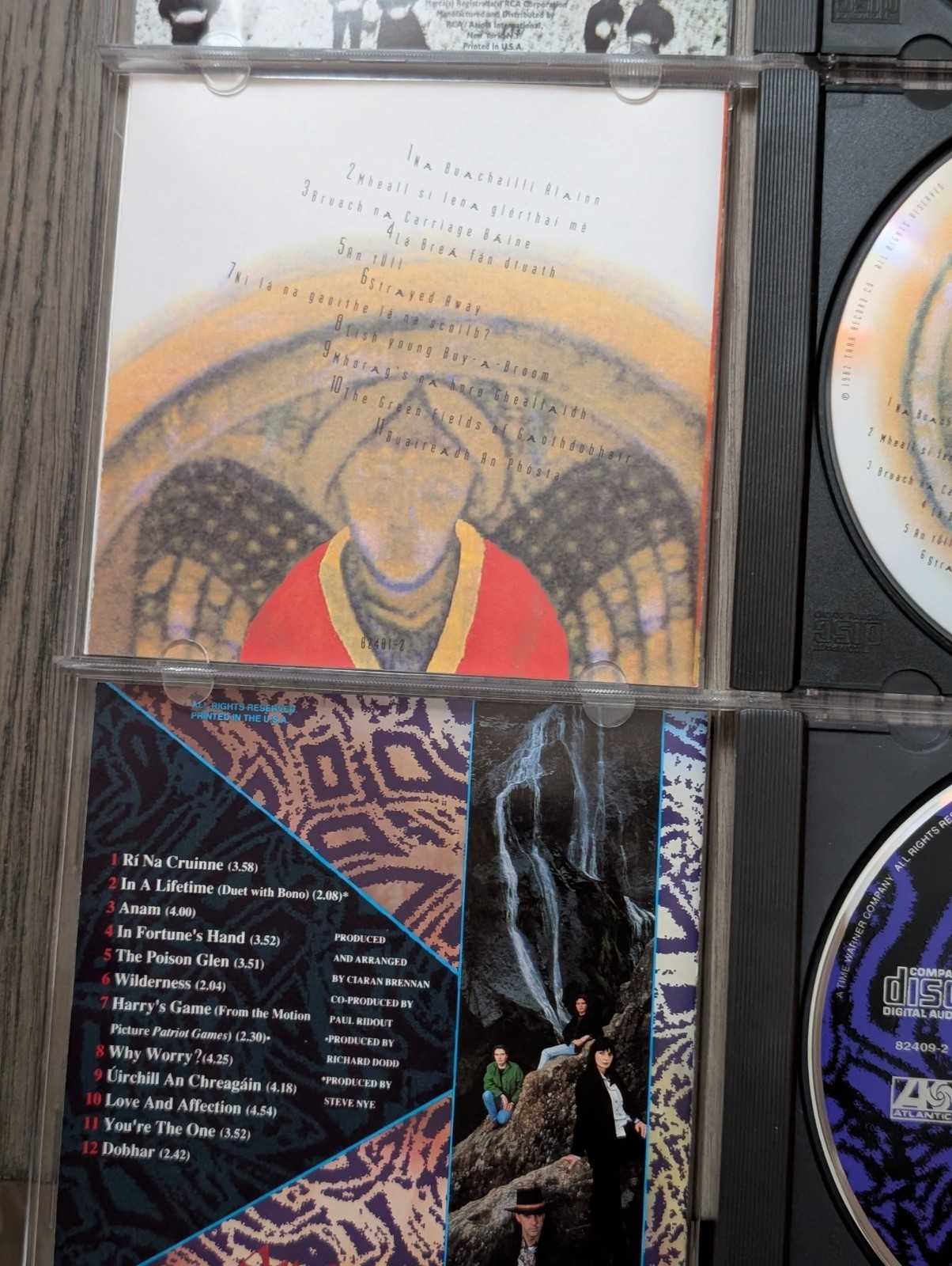 Clannad CD Lot 5 Albums Banba Anam Legend Macalla Fuaim Celtic Folk EX ...