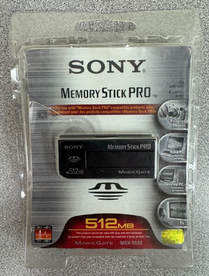 SONY 512MB Memory Stick Pro MSX-512S | eBay