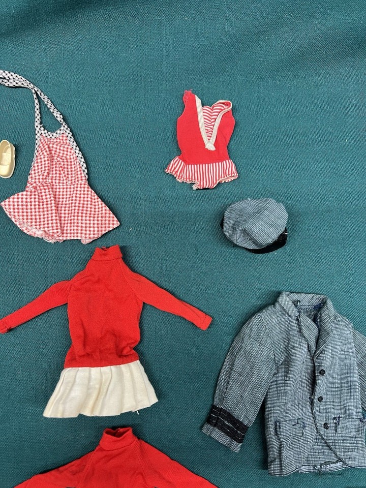 Vintage Lot of 1960'S -70s Barbie Francie Ken Tammy Clothing 16 pieces ...