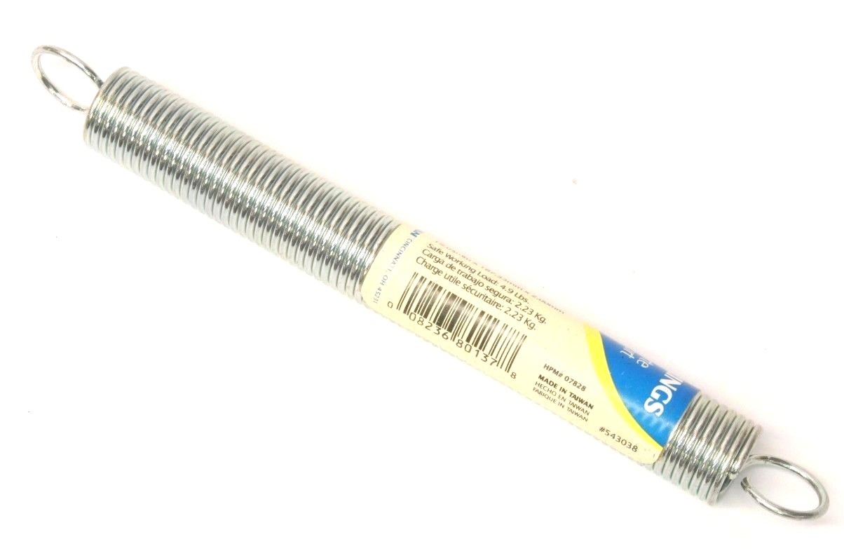 Hillman Group 543038 3/4x 7-3/8x .080 Zinc Plated Extension Springs | eBay