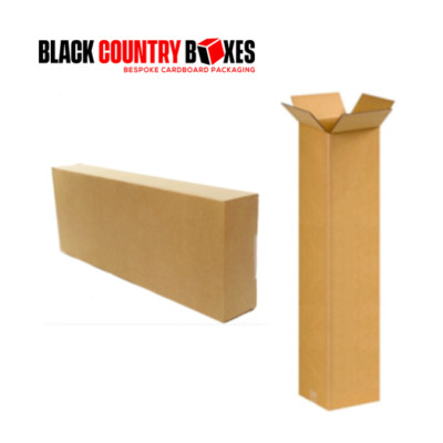 Long Tall Cardboard Box Double Wall Strength Premium Quality Postal ...