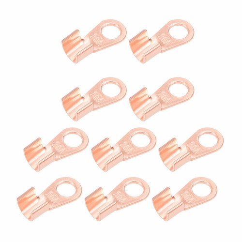 10Pcs Open Pure Copper Ring Lug Terminals OT-20AWire Crimp Terminal ...