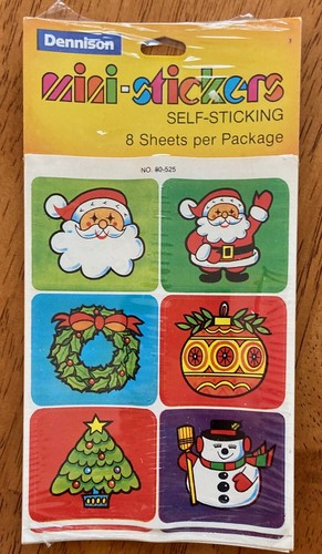 *REDUCED Prices Vintage AGC, Stickety-Doo-Da, Dennison, Etc Stickers ...