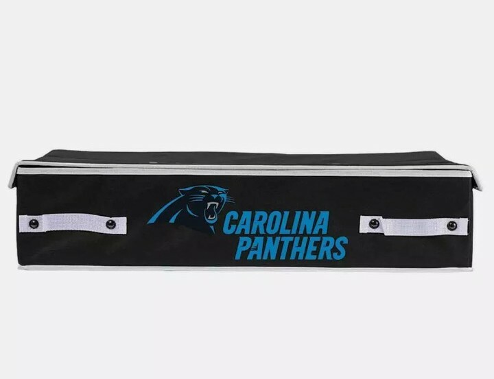 Franklin Sports NFL Panthers Storage Containers - Large Under Bed 22 ...