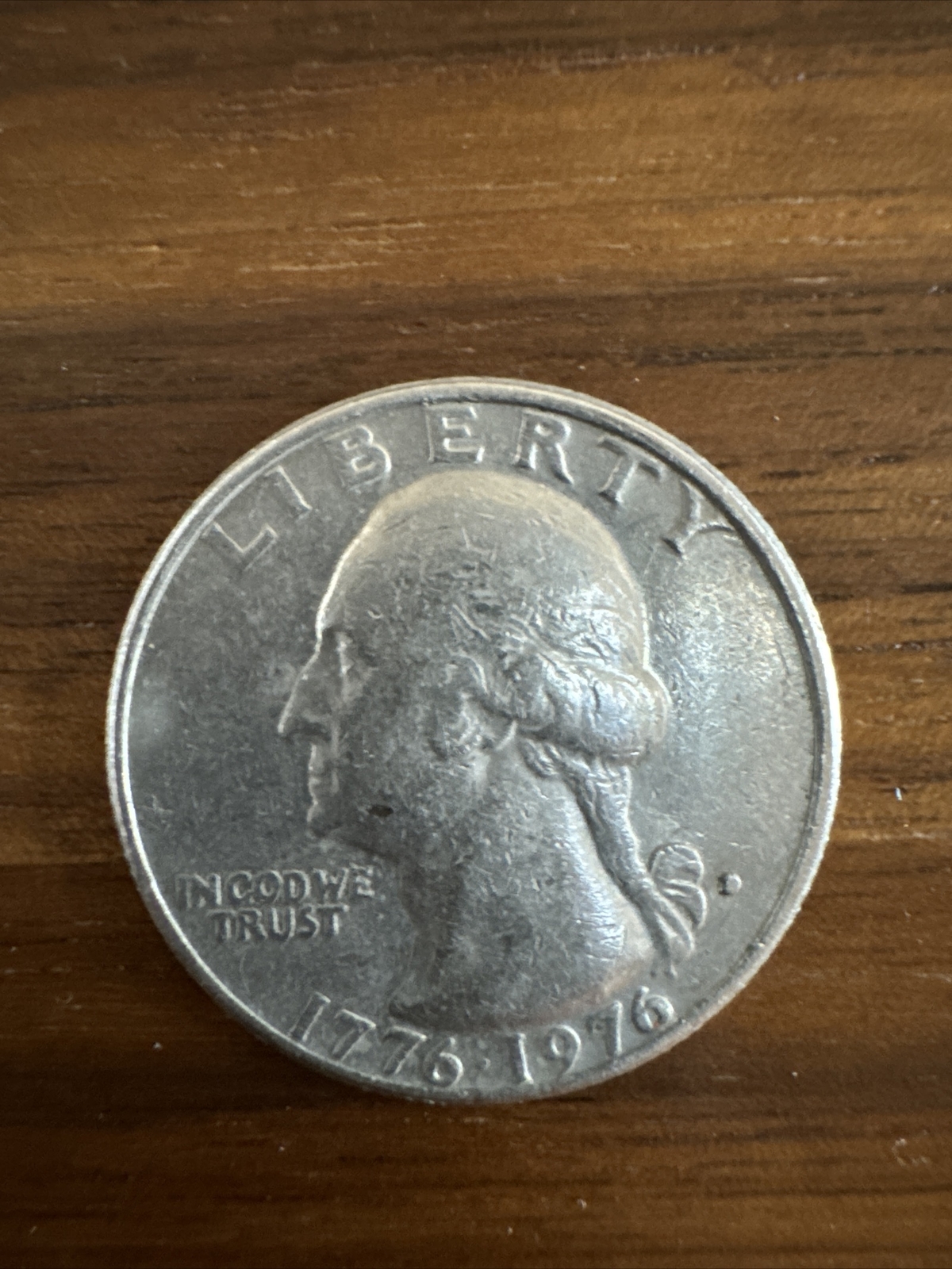Rare US 1776-1976 D Bicentennial Quarter, filled Mint Mark | eBay