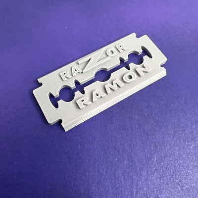 Razor Ramon Blade Prop Ornament Necklace Add On 3d Printed Custom | eBay