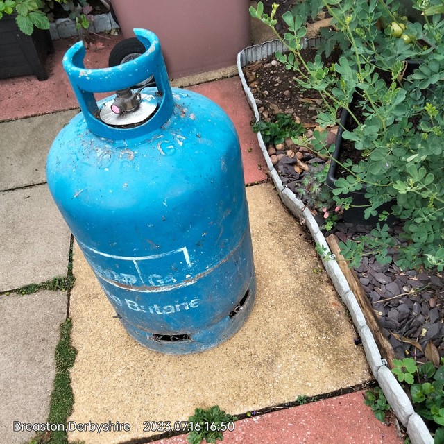 Calor Gas Butane Bottle - Blue, 15 kg for sale online | eBay