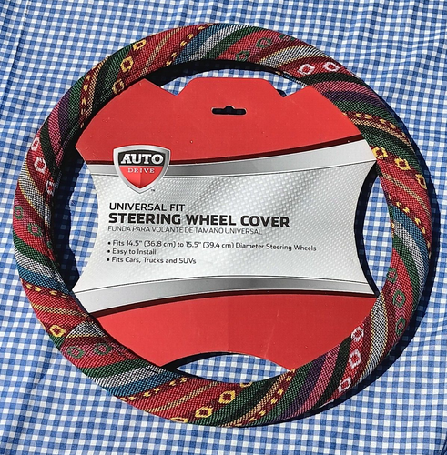 BOHO AUTO DRIVE Steering Wheel Cover For Car Van SUV Truck Auto 14.5 ...