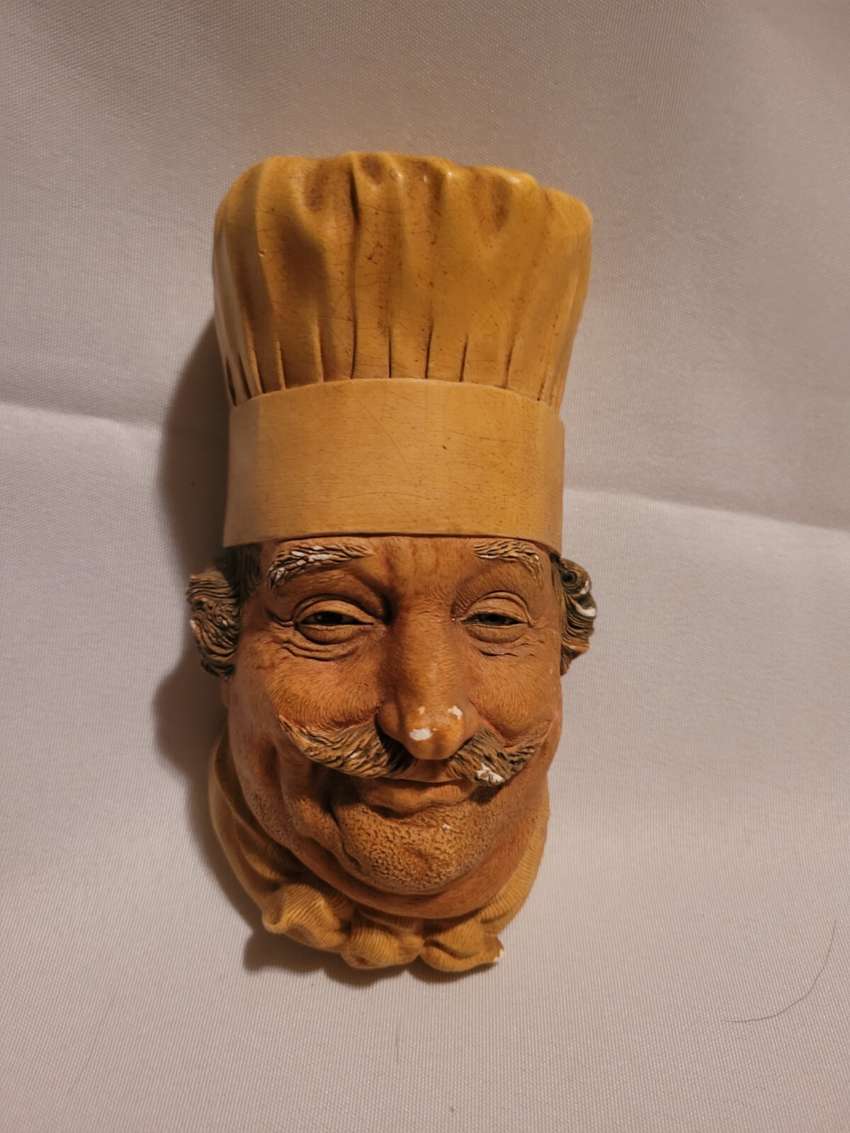 Vintage Bosson Chalkware Head Chef England 1969 | eBay
