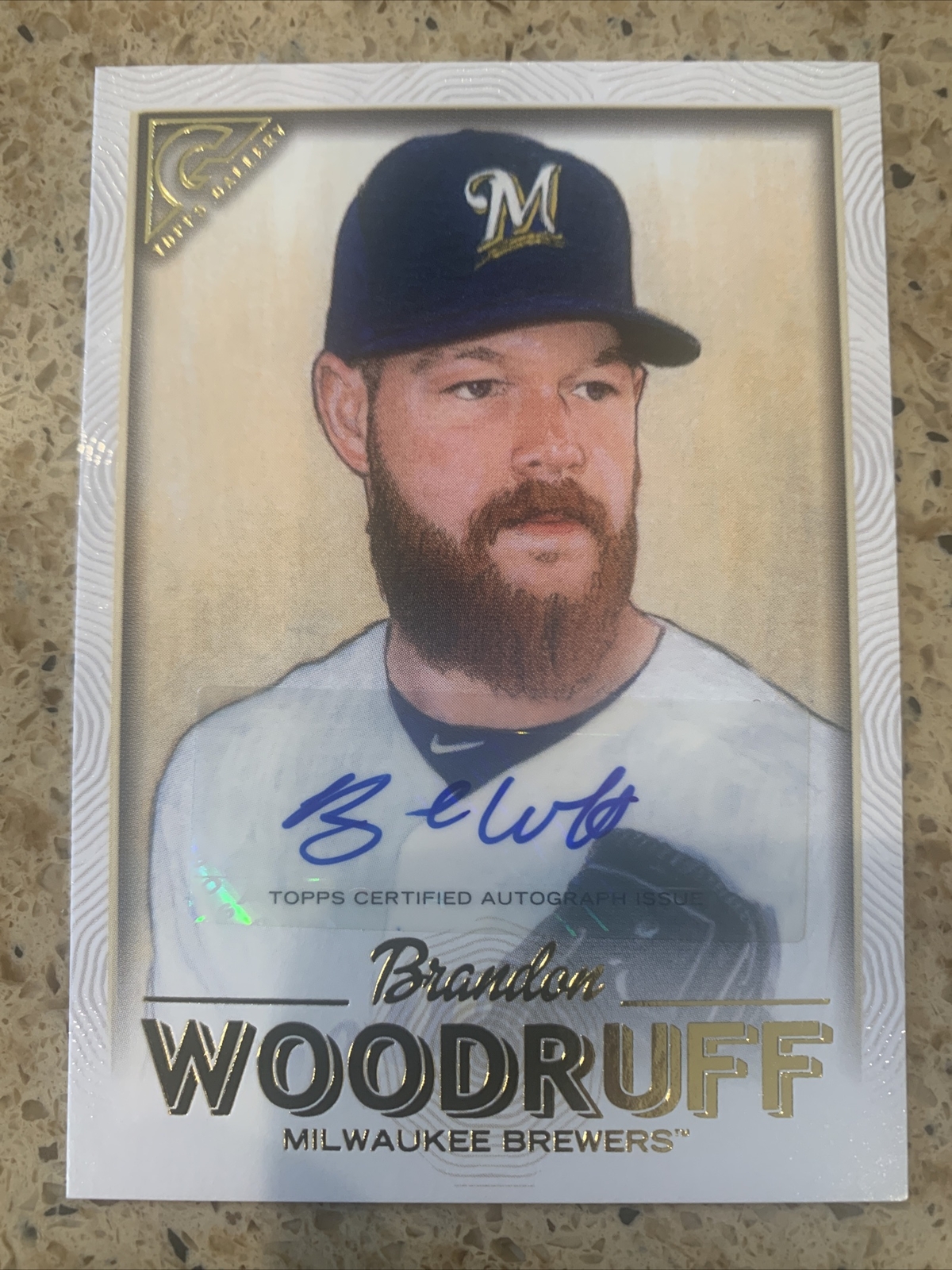 Brandon Woodruff 2018 Topps Gallery Rookie Autographs RC Brewers ...