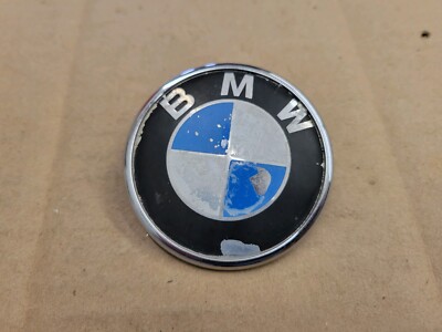 BMW OEM E46 3-Series Convertible Rear Emblem Badge Logo Name 51 13 7 ...
