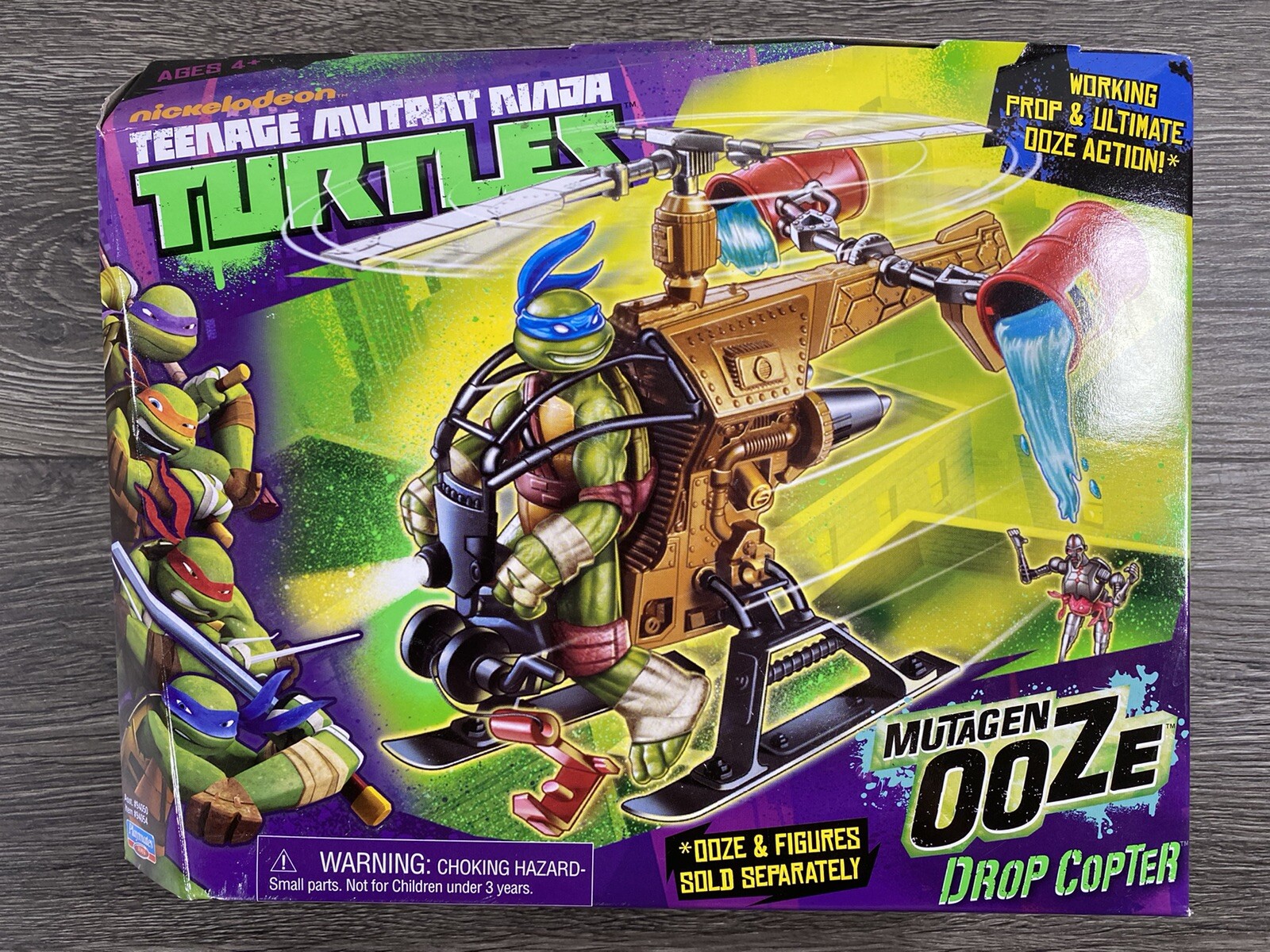 Teenage Mutant Ninja Turtles Mutagen Ooze Drop Copter for sale online ...