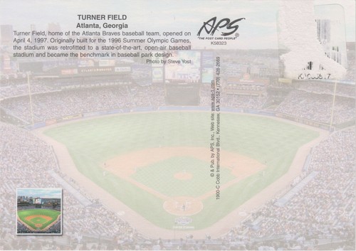 Turner Field Baseball Stadium, Home of MLB Atlanta Braves, Atlanta ...