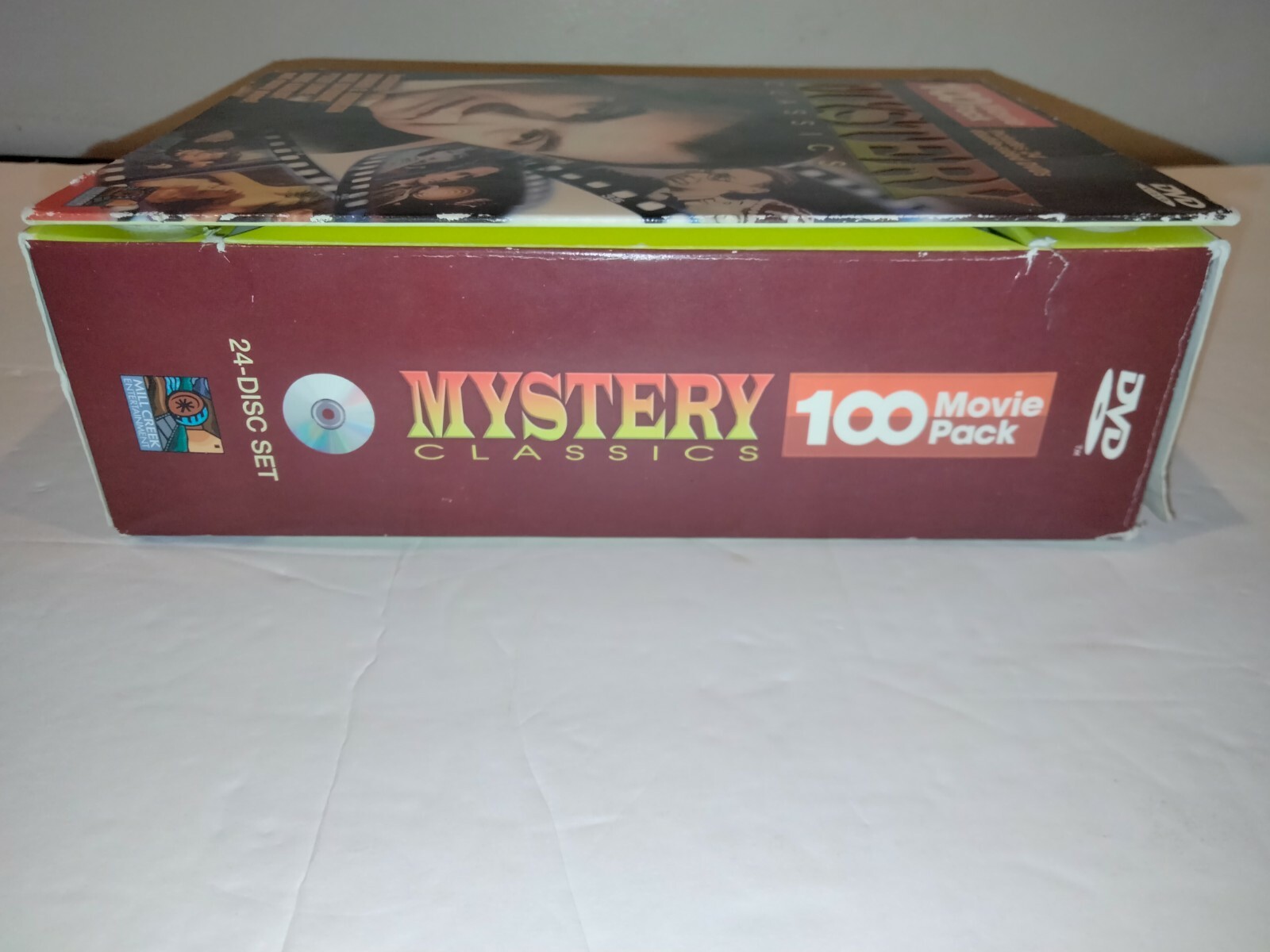 NEW Mystery Classics 100 Movie Pack 24 Double-Sided DVDs Boris Karloff ...