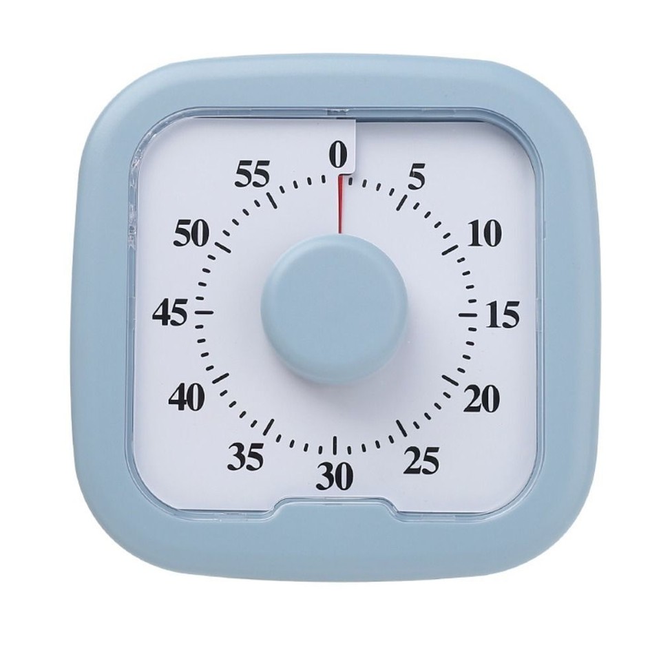 60 Minutes Visual Analog Timer Countdown Clock Time Management Kids ...