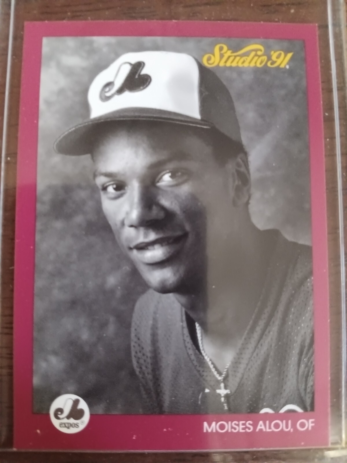 MOISES ALOU EXPOS 1991 STUDIO BY LEAF BASEBALL CARD #191 | eBay