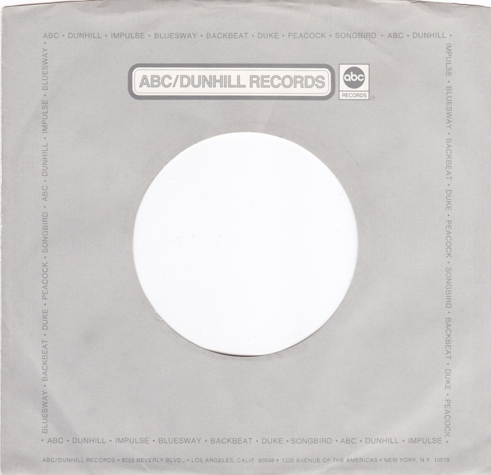 1970's ABC DUNHILL LIGHT GRAY #16 ISSUE 7" 45 RPM Original Record ...