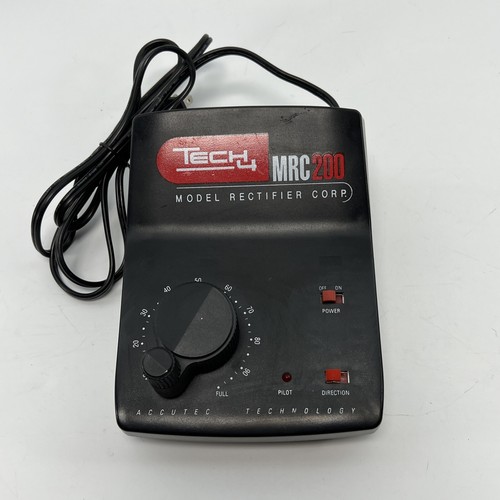 TECH 4 MRC 200 Train Controller Operates HO, N, O, S, Z Model Rectifier ...