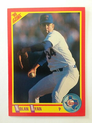 Nolan Ryan Score 1990 Excellent Condition. Card # 250 | eBay