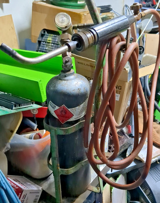 Turbotorch kit -tank, torch, tip, porti-carrier, torch Kit ...