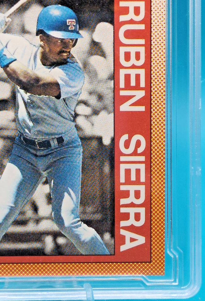 1990 Topps #390 Ruben Sierra All-Star Graded PGS 10 GEM Mint | eBay