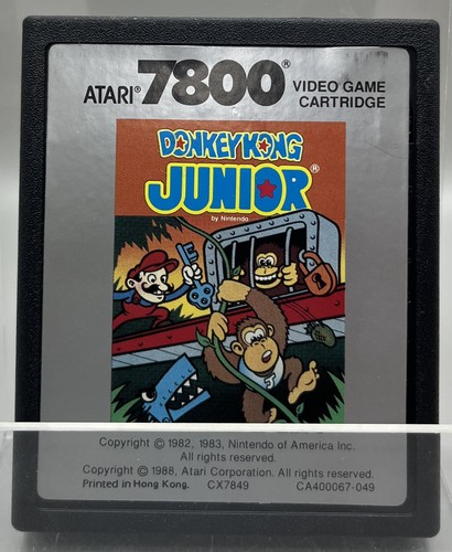 Donkey Kong Junior (Atari 7800, 1982) Cartridge ONLY | eBay