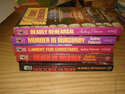 Audrey Peterson lot of 5 paperbacks Andrew Quentin/Jane Winfield ...